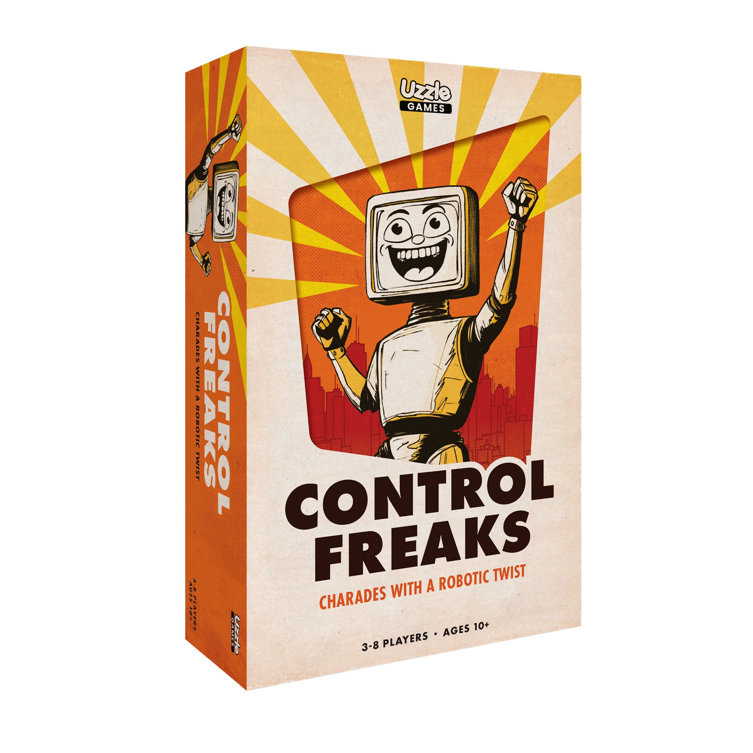 Control Freaks Robot Charades Party Game – The Uzzle